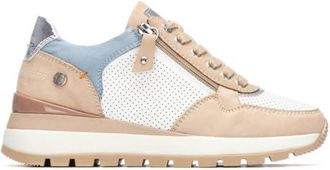 Refresh Sneakers Femme Beige - Chaussures Confortables et polyvalentes - Mode d&eacute;contract&eacute;e - Mod&egrave;le 17512603 (Taille35)