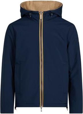 K-Way Veste droite r&eacute;versible en laine m&eacute;lang&eacute;e