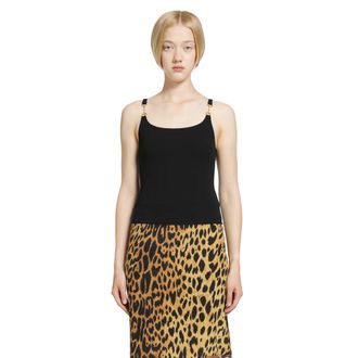 Gucci Viscose Crepe Jersey Horsebit Top