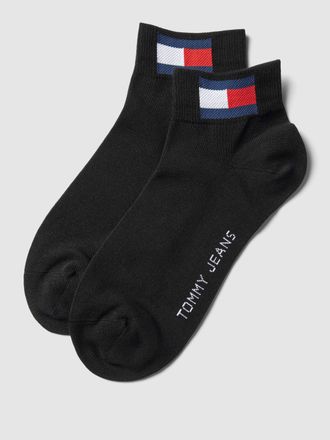 Tommy Hilfiger Sneakersocken mit Logo-Print im 2er-Pack