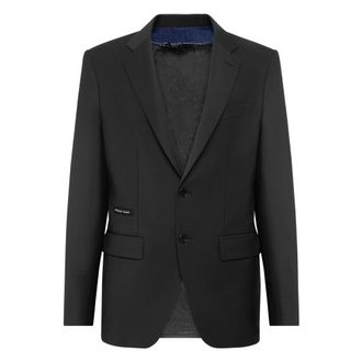 Philipp Plein Herren, Jacken, Schwarzk, XLGr&ouml;&szlig;e