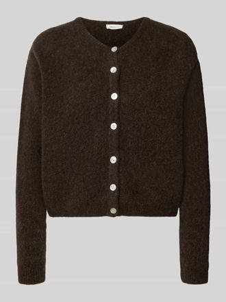 American Vintage Relaxed Fit Cardigan aus Woll-Alpaka-Mix Modell VITOW