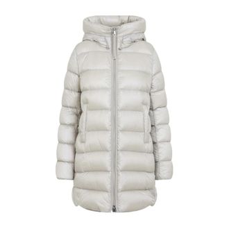 Moncler Suyenne Long Parka - - Coats - Damen - Beige - XL