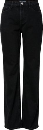 Pieces Pckylie Mw Straight Jeans Noos Bc