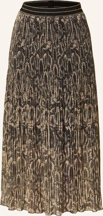 Marc Aurel Marc Aurel Plisseerock Mit Glitzergarn schwarz