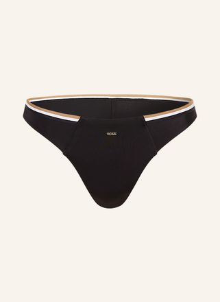 HUGO BOSS Brazilian-Bikini-Hose Iconic schwarz