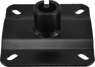 BESPORTBLE Friseurstuhl Ersatzgestell 130X130mm aus Eisen Universelle Stuhlbefestigung für Kosmetik und Salonstühle Stabile Basis mit Einfacher Montage