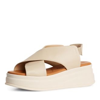 Tamaris Sandalette Damen Keilabsatz beige,EU 41