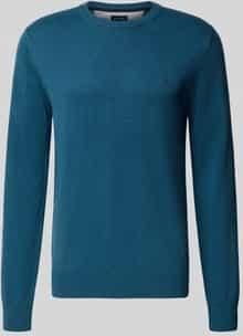Christian Berg Regular Fit Strickpullover aus Baumwoll-Woll-Mix