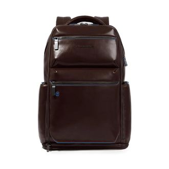 Piquadro Personalisierbarer Laptop-Rucksack 15-6 - - Bags - Herren - Braun - ONE SIZE