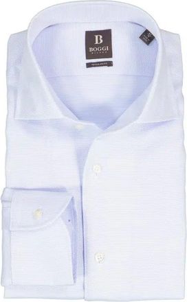 Boggi Milano Herren Hemd blau