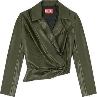 Diesel Femme, Vestes, Vert, Taille: 34 FR G Drap