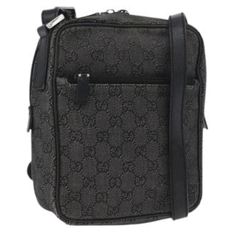 Gucci Pre-owned Vintage Canvas Schultertasche - - Pre-owned - Damen - Schwarzk - ONE SIZE