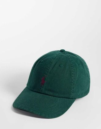 Polo Ralph Lauren casquette de baseball &agrave; logo icon en vert mousse