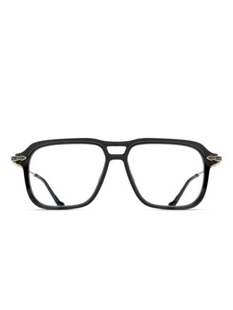 Matsuda lunettes de vue à monture pilote - Noir