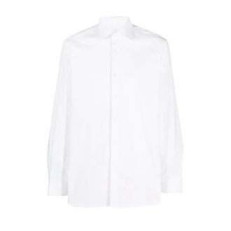 Pal Zileri Chemise &agrave; imprim&eacute; photo - Homme - Chemises - Blanc - Taille: 5XL
