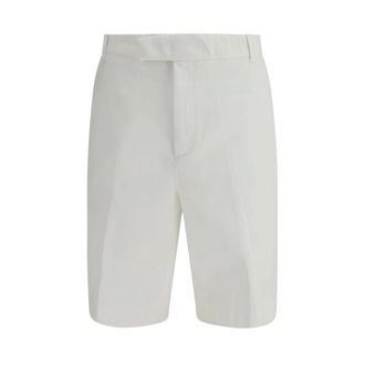Thom Browne Typewriter Cloth Utility Chino Shorts - - Shorts - Herren - Wei&szlig; - L