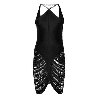 Philipp Plein Femme, Robes, Noir, Taille: 36 FR Fragnes Mini Dress