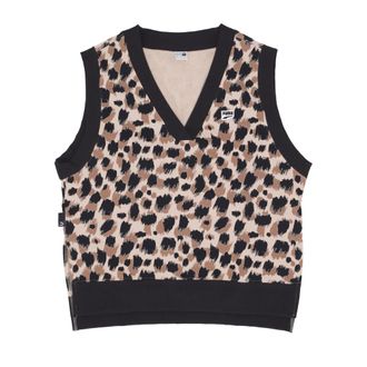 Puma Downtown All Over Print Weste - - Knitwear - Damen - Mehrfarbig - S