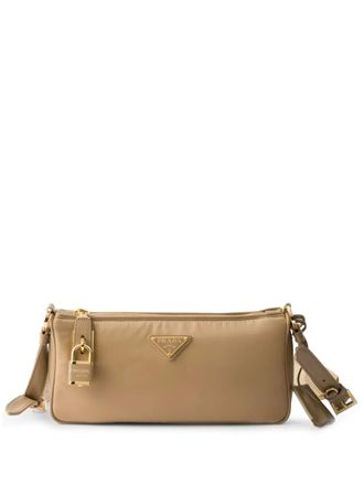 Prada petit sac port&eacute; &eacute;paule Re-Nylon - Tons neutres