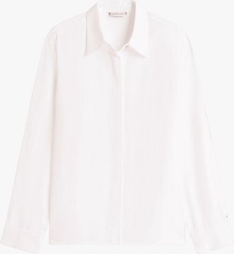 Tommy Hilfiger Chemise coupe standard &agrave; patte invisible