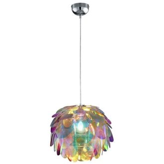 Reality Reality Leuchten - Suspension Tr&egrave;fle Chrome Pigna Multicolore &Oslash;40 cm Trio Lighting