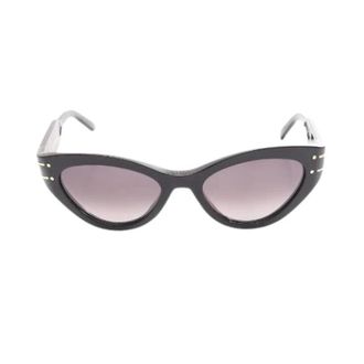 Dior Pre-owned Plastique lunettes-de-soleil - Femme - Pre-owned - Noir - Taille: ONE Size
