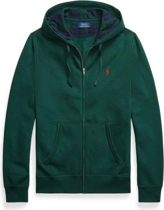 Ralph Lauren Sweatjacke mit Kapuze und softer Fleece-Innenseite in