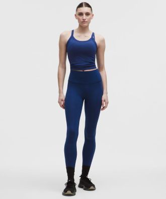 lululemon Wunder Train No Line High-Rise Tight 28 pour Femmes - Bleu - Taille 10