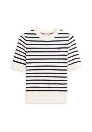 Tommy Hilfiger Damen Strickshirt aus Baumwolle