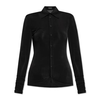 Balenciaga Damen, Blusen & Hemden, Schwarzk, 2XSGröße
