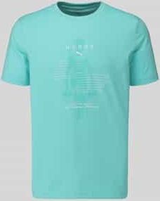 Puma Regular Fit Sport-T-Shirt mit Label-Print Modell CLOUDSPUN