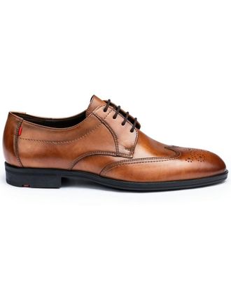Lloyd Derby-Schn&uuml;rschuhe Farley mit Lochung und elastischer Sohle in