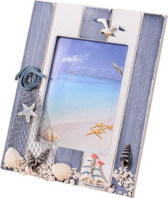 TOPBATHY Elegante Bilderrahmen Im Mediterranen Design Einfacher Bilderhalter F&uuml;r Den Schreibtisch Zuhause Schlafzimmer