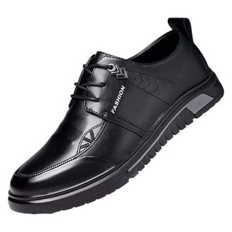 Generic Chaussures habill&eacute;es daffaires pour homme classiques &agrave; lacets Oxford &agrave; bout rond en cuir antid&eacute;rapant Chaussures tendance pour &eacute;v&eacute;nements daffaires d&eacute;
