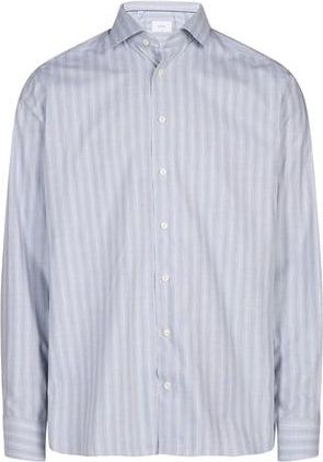 Eton Chemise manches longues &agrave; carreaux en coton