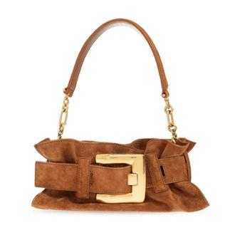 Balmain Baguette Schultertasche - - Bags - Damen - Braun - ONE SIZE