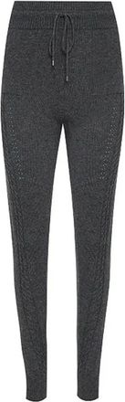 Ermanno Scervino Femme, Pantalons, Gris, Taille: 40 FR Pantalon Tricot&eacute;