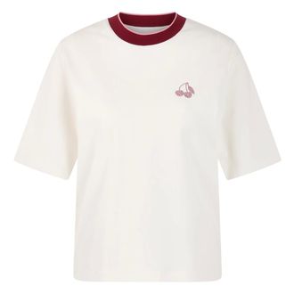 Marc Cain T-shirt classique - Femme - Tops - Blanc - Taille: 40 FR