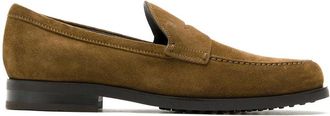 Tod's Tods Loafer - Flat Shoes Brown - Gr. UK_10 - in Braun - für Damen