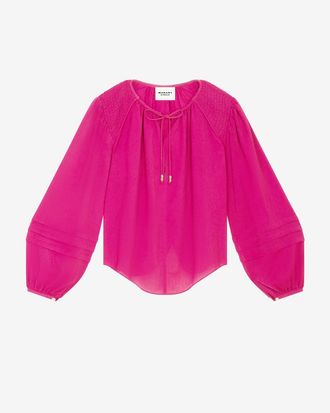 Isabel Marant Haut Lamaya - Femme - Violet - Taille 34 - Marant &Eacute;toile