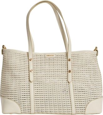 Gattinoni Femme, Sacs, Blanc, Taille: ONE Size Sac &Eacute;paule en Raphia