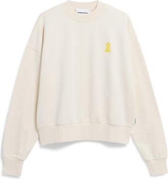 Armedangels Damen Sweatshirt aus Bio-Baumwolle Iconic &Aring; ALIZAA Oversized Fit Undyed