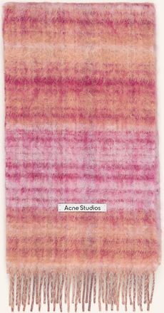 Acne Studios Schal Mit Mohair pink