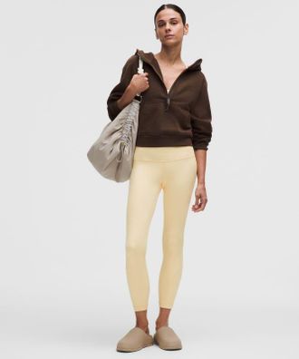 lululemon Align Leggings HB f&uuml;r Frauen - 63 cm - Gr&ouml;&szlig;e 10 in Butter Cream