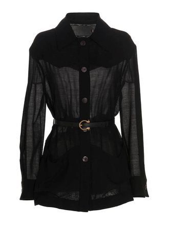 Ferragamo Veste Casual - Noir