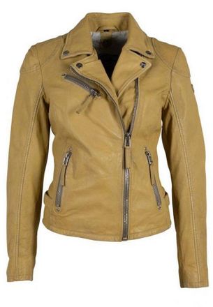 Mauritius Lederjacke Mauritius Damen Lederjacke PGG LABAGV (PERFECTO) - Lavender