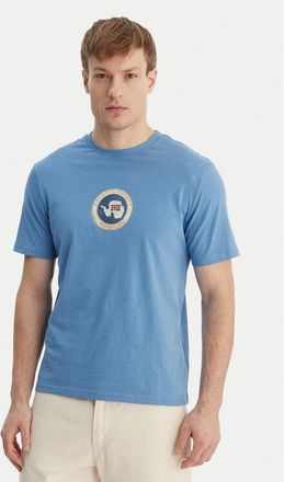 Napapijri T-Shirt S-Phos NP0A4G5A Blau Relaxed Fit