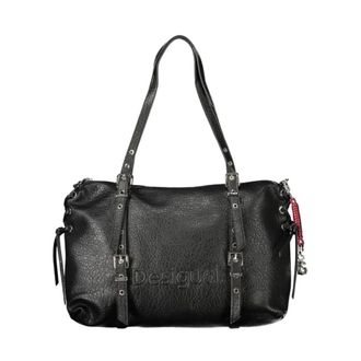 Desigual Texturierte Hobo-Handtasche - - Bags - Damen - Schwarzk - ONE SIZE