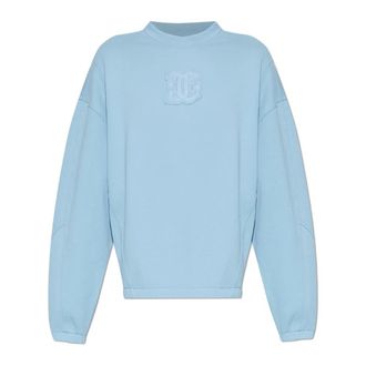 Dolce & Gabbana Sweatshirt mit gesticktem Logo - - Sweatshirts & Hoodies - Herren - Blau - L